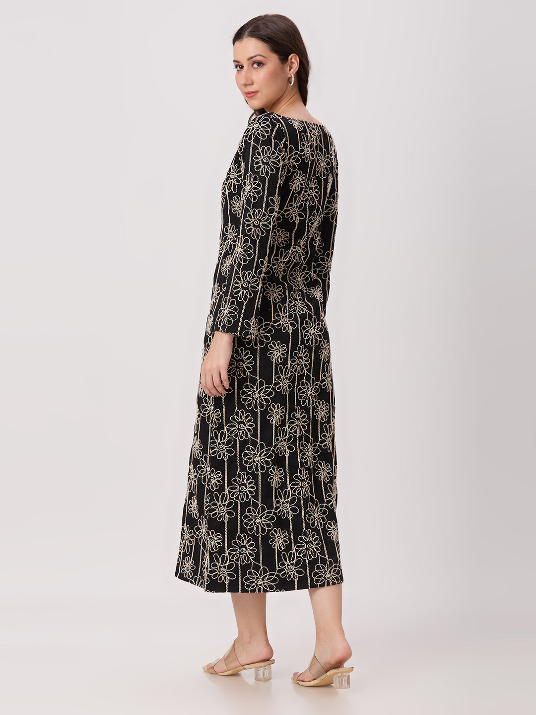 Jolene Dress – Peach and Panda